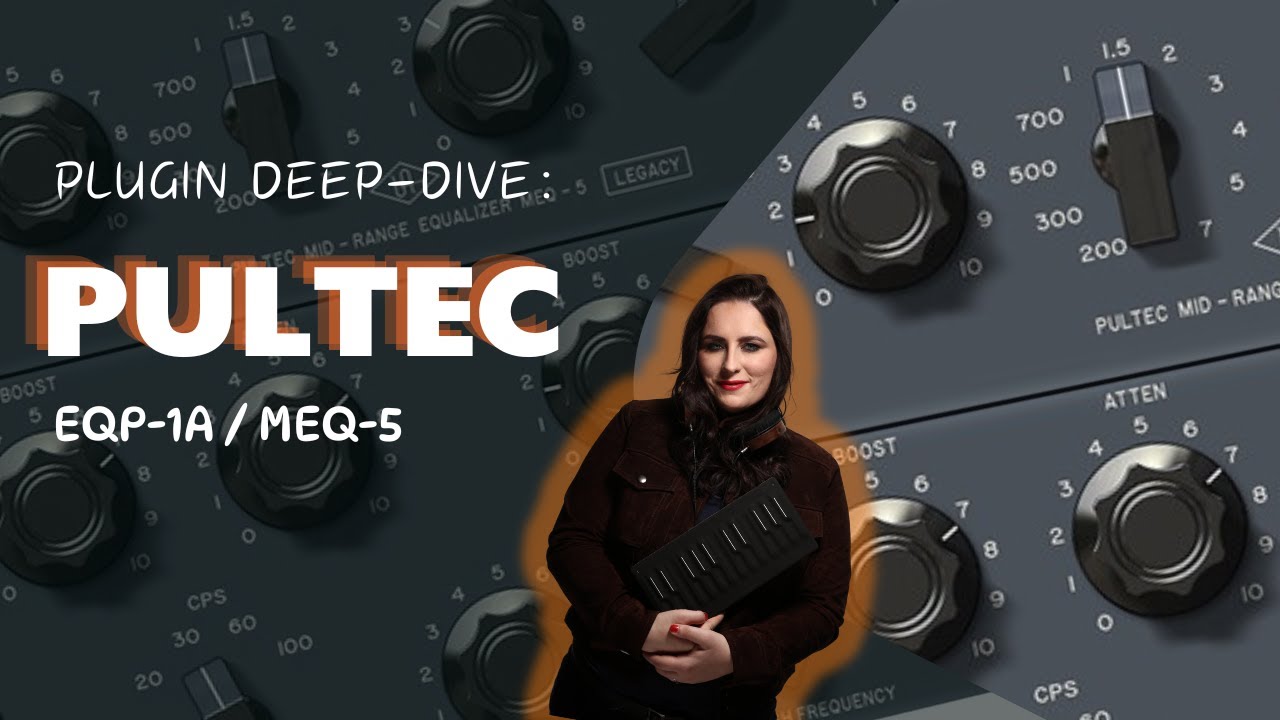 Walkthough of the Pultec EQP-1A and MEQ-5 EQ Plugins - YouTube