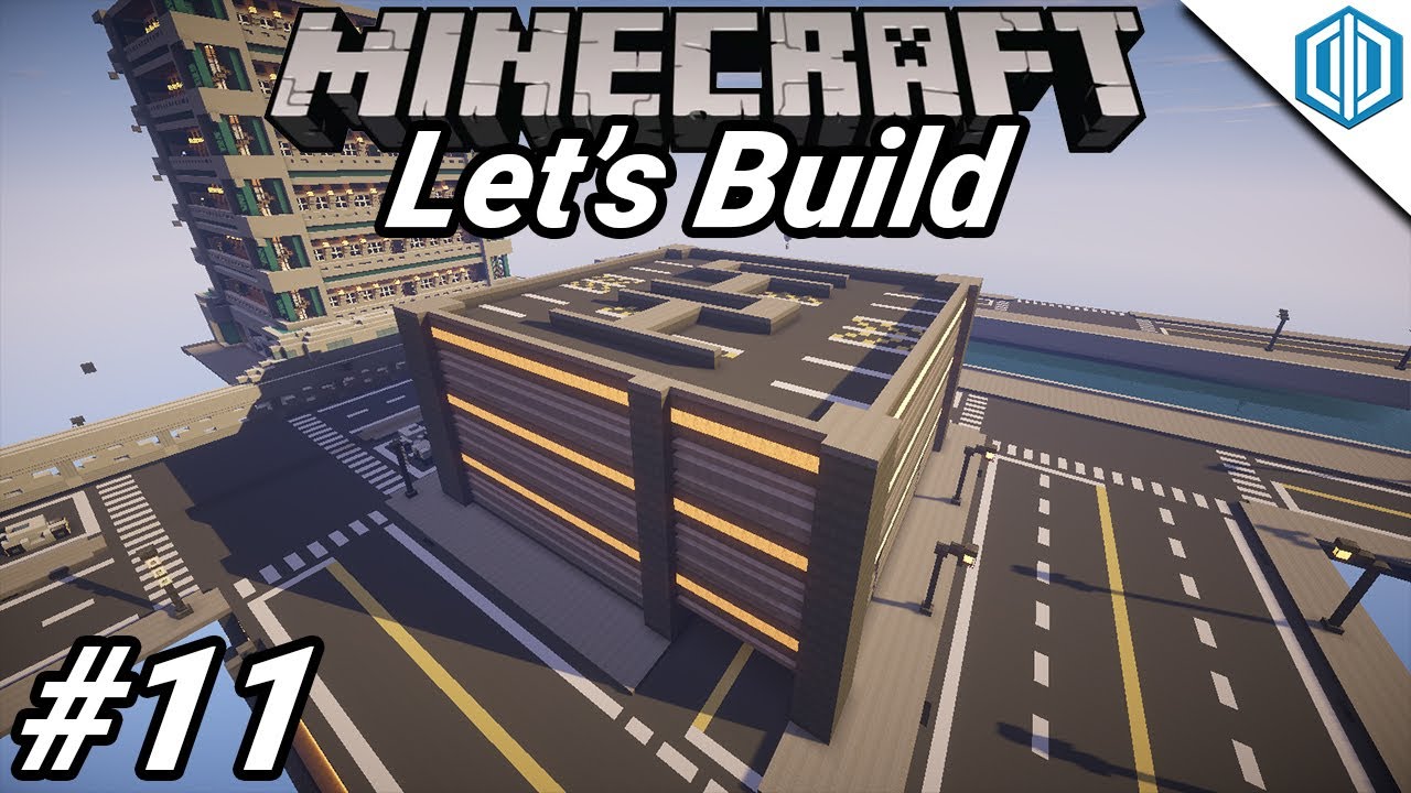 Minecraft - Let's Build A Modern City - Ep 11 - Parking Lot (Minecraft ...