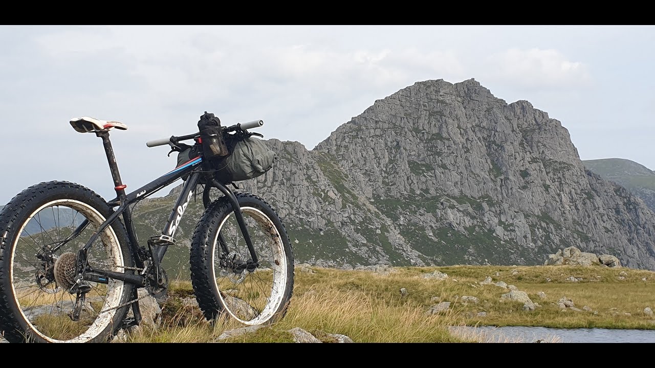 A Fat Bike Bivvy with Welsh Goats - YouTube