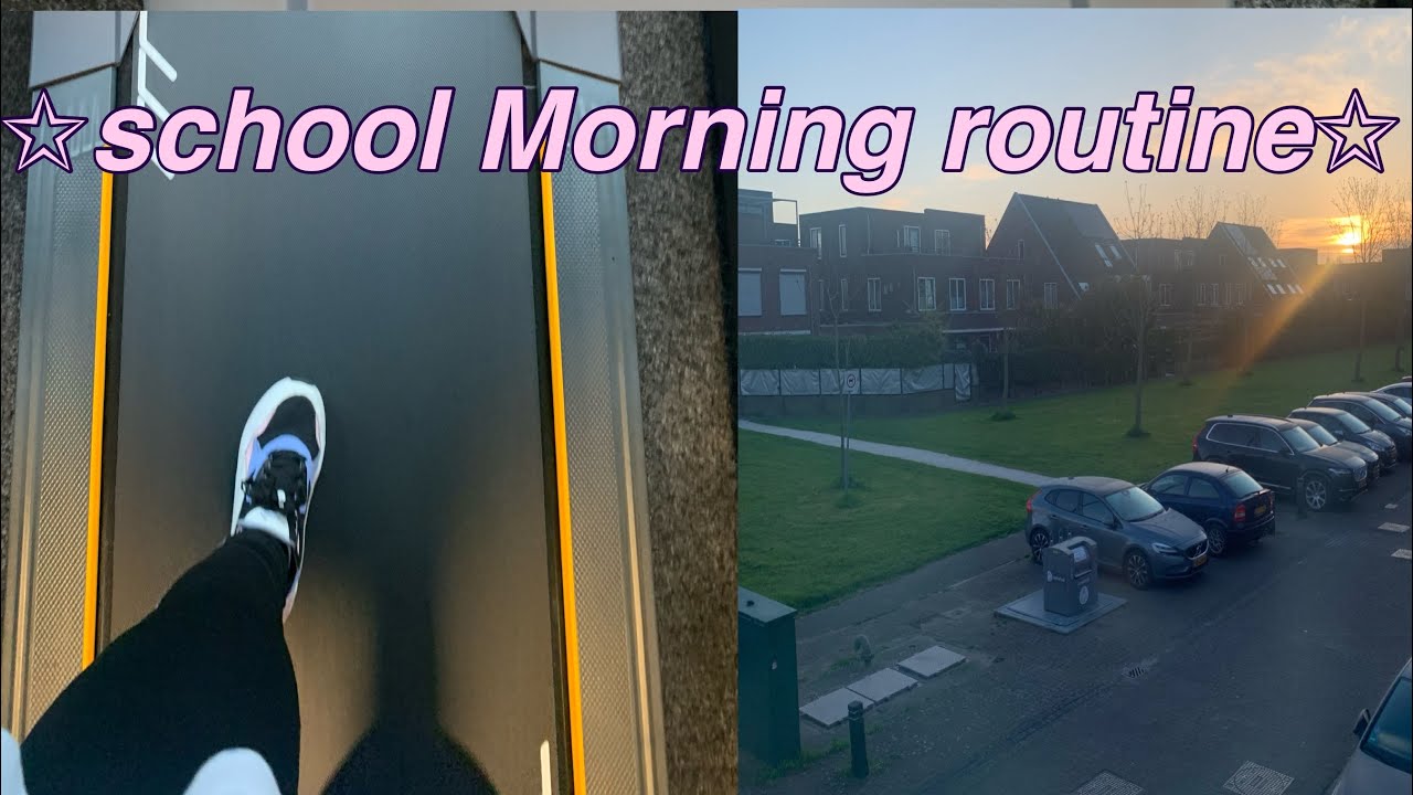 SCHOOL MORNING ROUTINE - YouTube