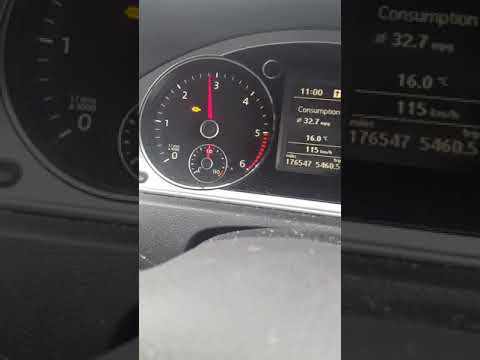 Diesel Particulate Filter Warning Light vw passat،2012 - YouTube