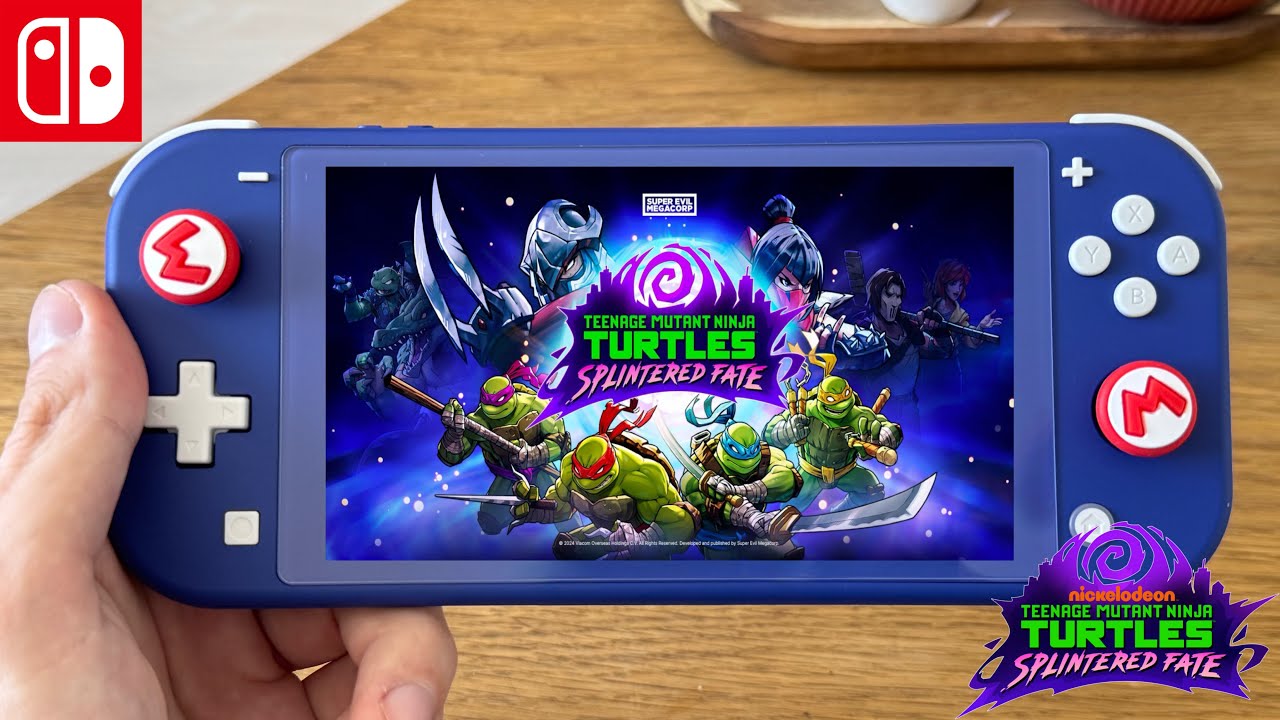 Teenage Mutant Ninja Turtles Splintered Fate / Nintendo Switch Lite ...