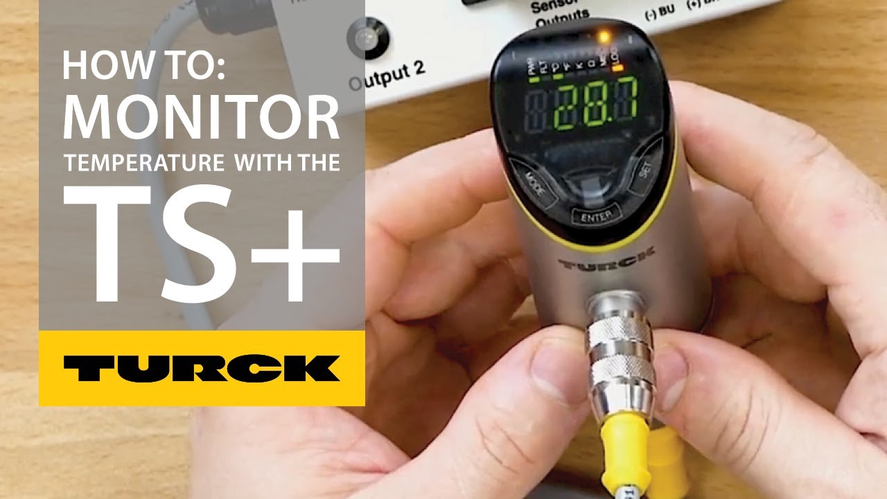 How To Monitor Temperature with the TS+ Sensor - YouTube