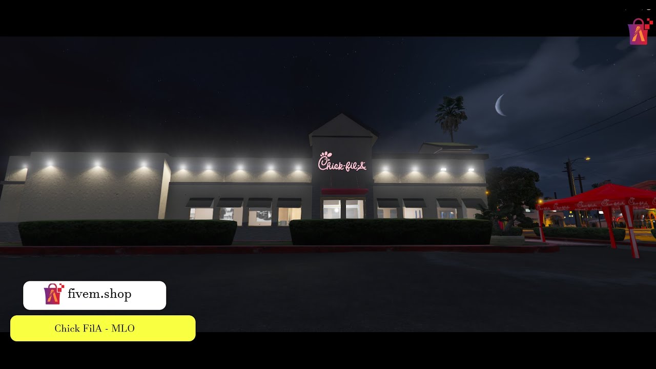 Chick Fil A MLO | FiveM Restaurant MLO #fivem #restaurant - YouTube
