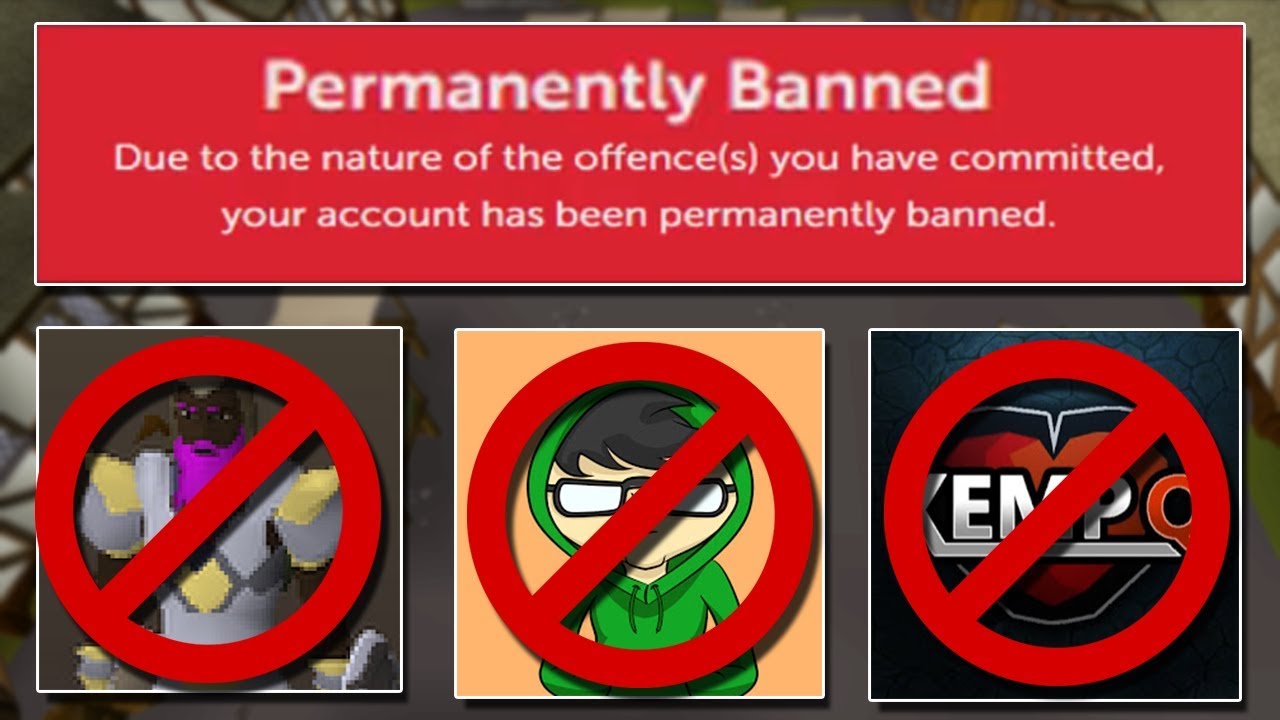 Why are Big Content Creators Getting Banned From OSRS? Three Content ...