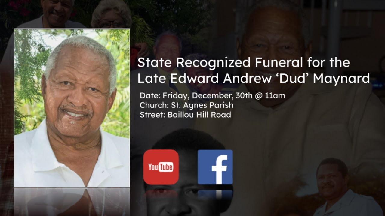 State Recognized Funeral for The Late Edward Andrew "Dud" Maynard - YouTube