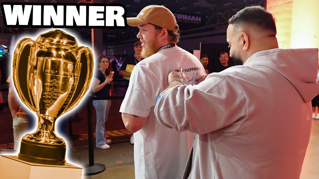 Lifting a TROPHY at Dreamhack! - YouTube