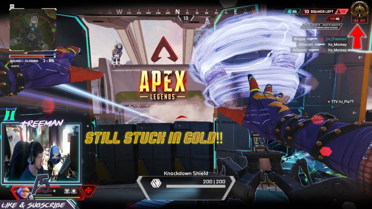 Still Gold Stuck In Season 16! | Late Night Apex Legends - YouTube