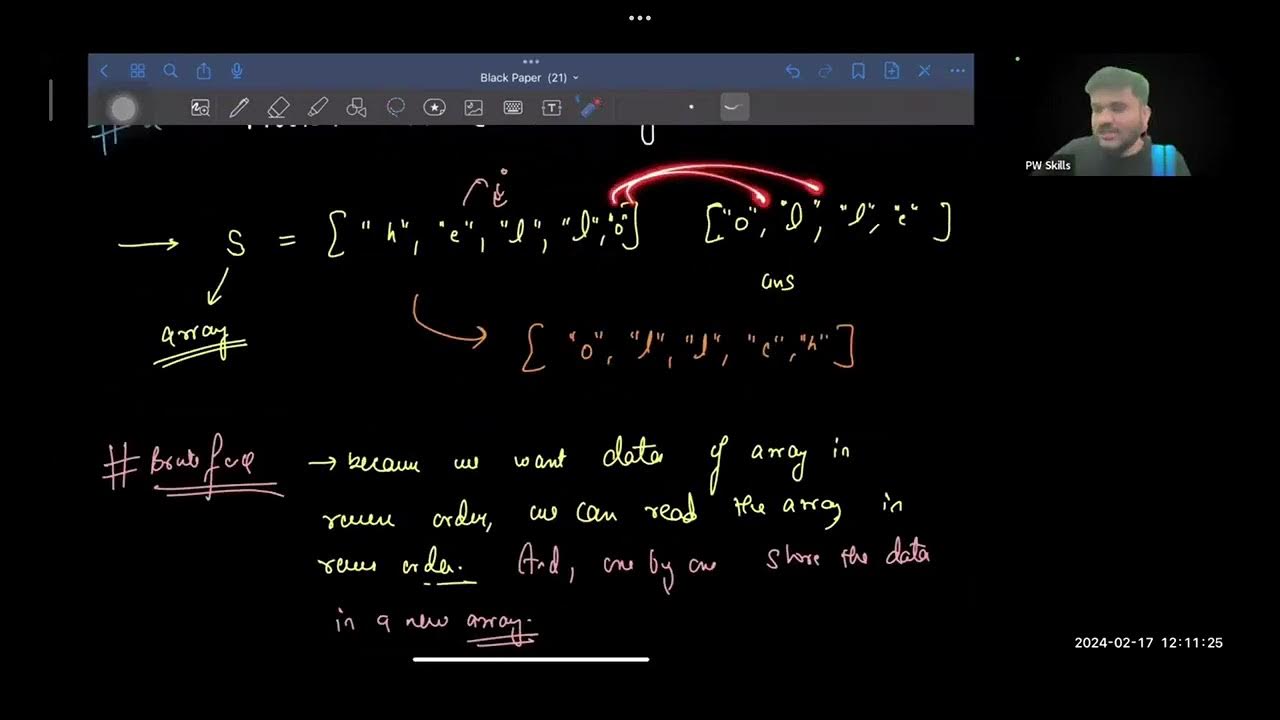 Lec 1 part 3 || two Pointers algorithm - YouTube