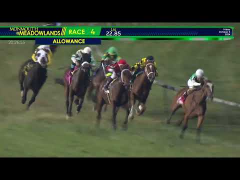 Monmouth Park at The Meadowlands - October 4, 2024 Race 4