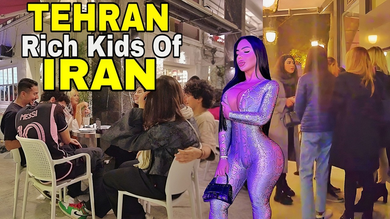 IRAN Today 🇮🇷 Walking in richest neighborhood Of Tehran fereshteh ...