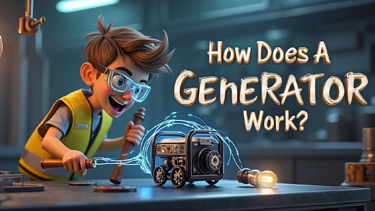 How A Generator Actually Works (Explained Simply) - YouTube