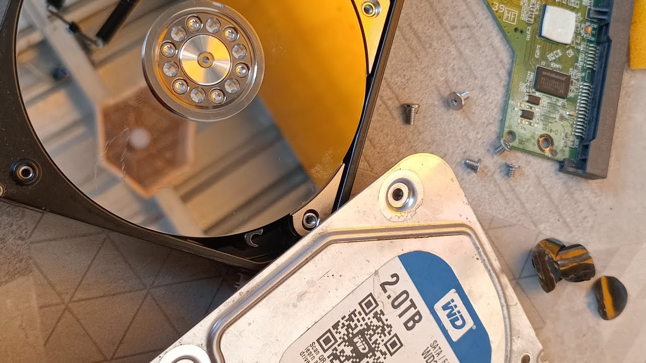Bongkar ah - Hardisk 2 TB Merk WD - How To Remove Hard Disk Disc - YouTube