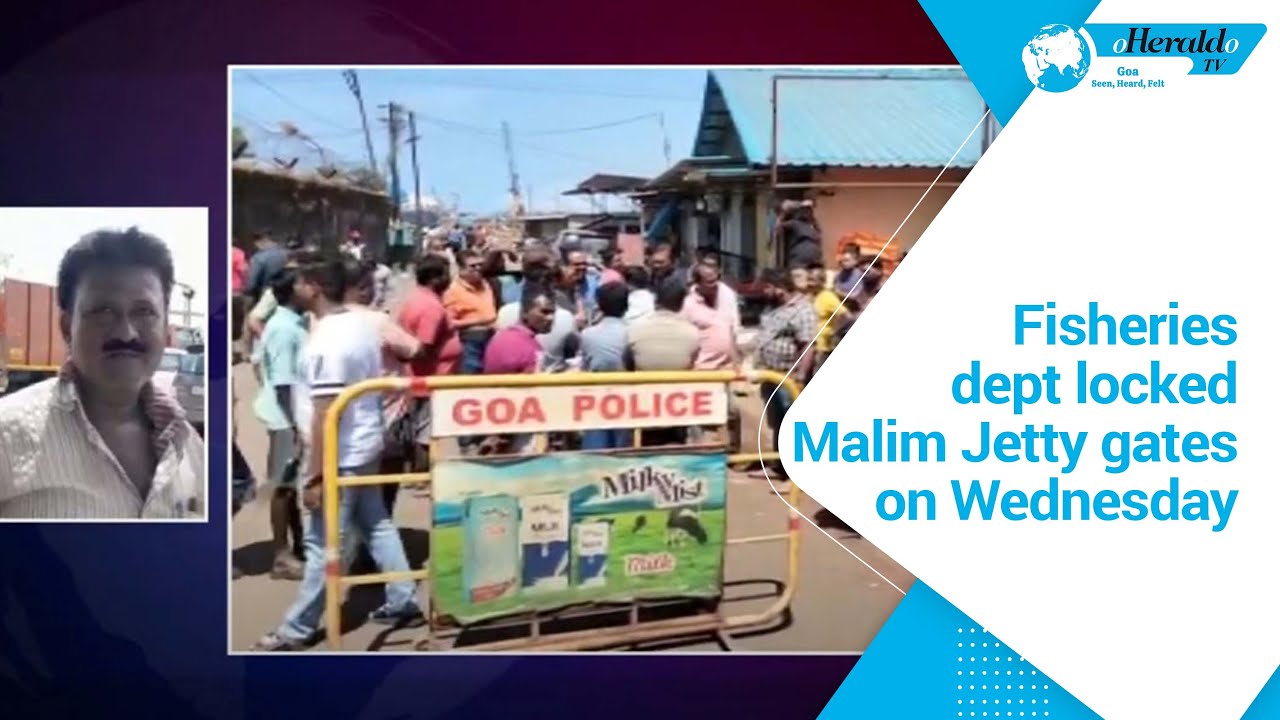 Fisheries dept locked Malim Jetty gates on Wednesday - YouTube