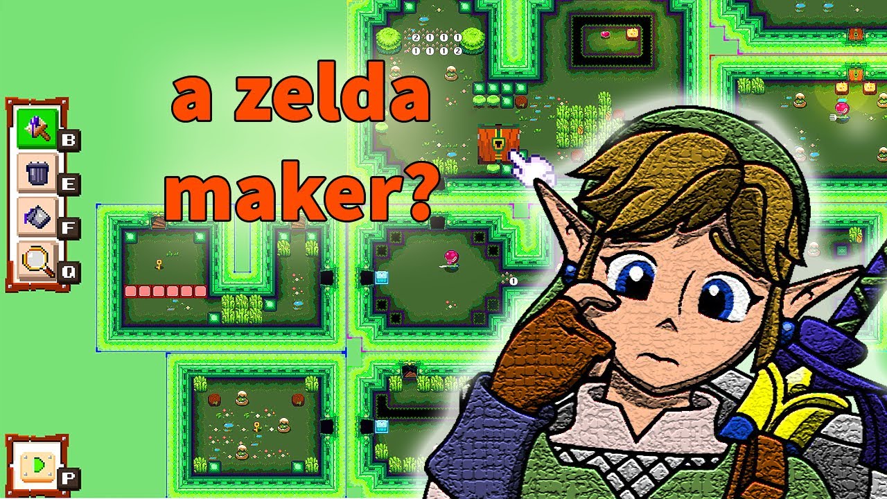 A LEGEND OF ZELDA MAKER?!! - Super Dungeon Maker Demo - YouTube