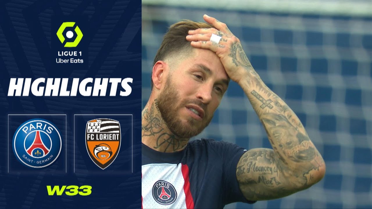 Video - PARIS SAINT-GERMAIN - FC LORIENT (1 - 3) - Highlights - (PSG - FCL) / 2022-2023 - Twitch ...