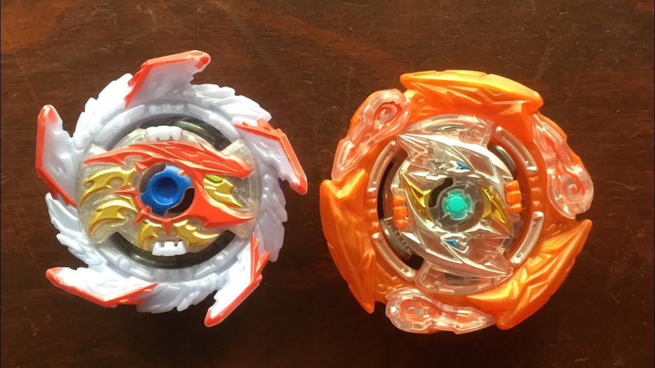 Beyblade Burst Kolossal Helios H6 VS Glide Roktavor R6 - YouTube