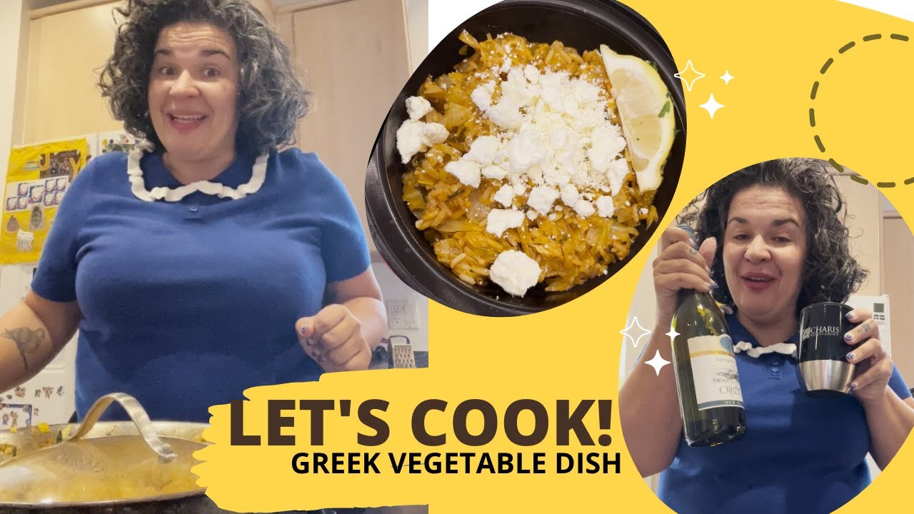 Let's cook with Allie | Greek Vegetable Dish - YouTube