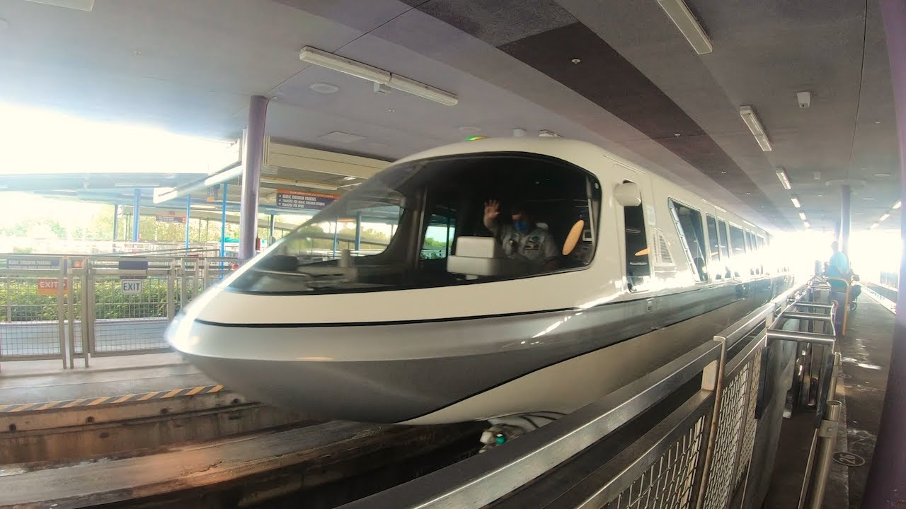 Magic Kingdom Express Monorail MAY 2021 Full Ride | Walt Disney World ...