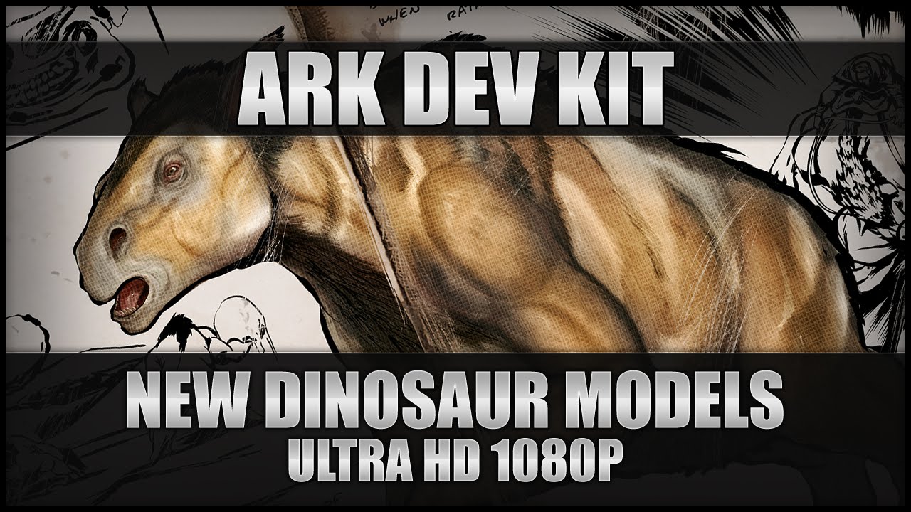Ark Survival Evolved Dev Kit - Sneak Peek at New Dino Models! Achatina ...