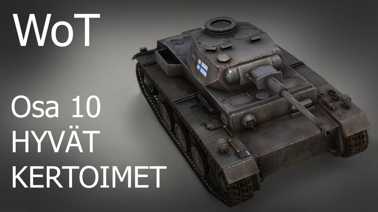Pelaillaan World of Tanks Osa 10 - Hyvät Kertoimet - YouTube