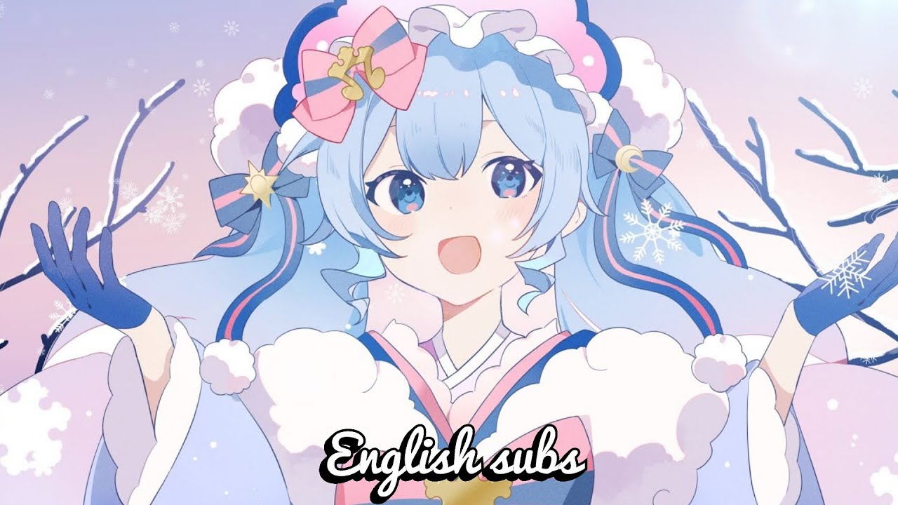 Hatsune Miku - SnowMix english subs (Snow Miku 2023) - YouTube