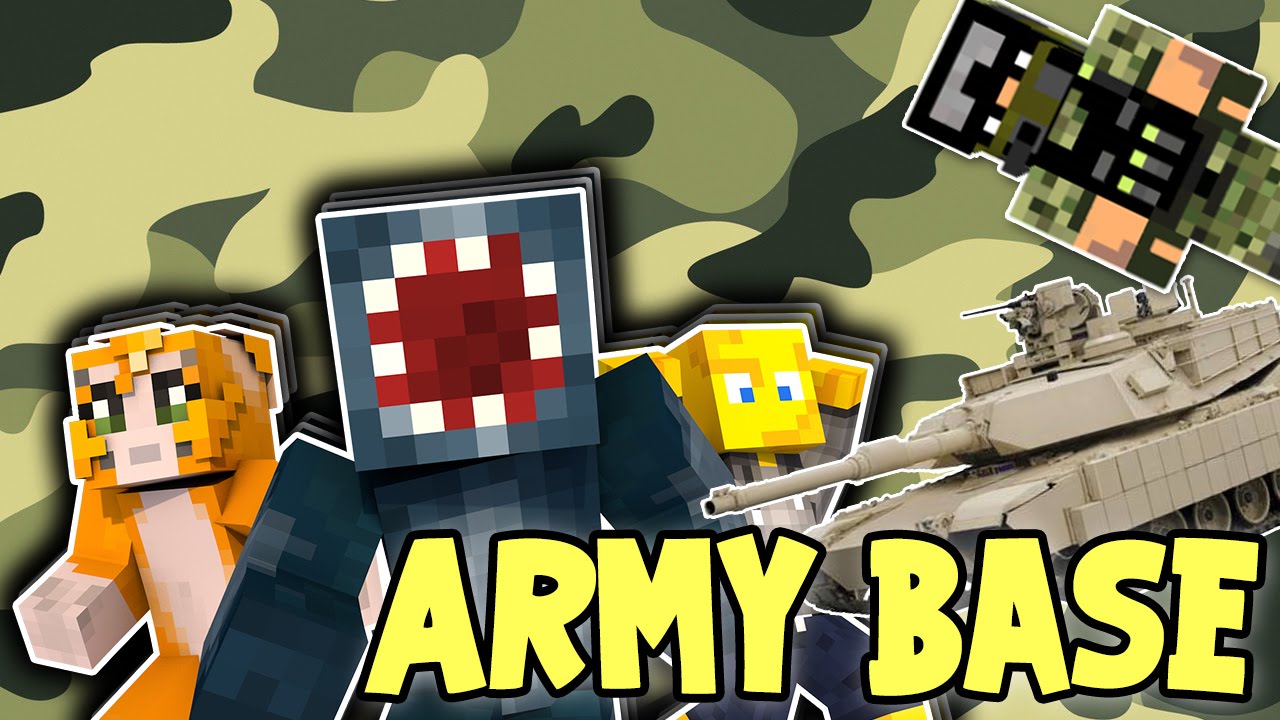 Minecraft - Crazy Craft 2.2 - Army Base! [42] - YouTube
