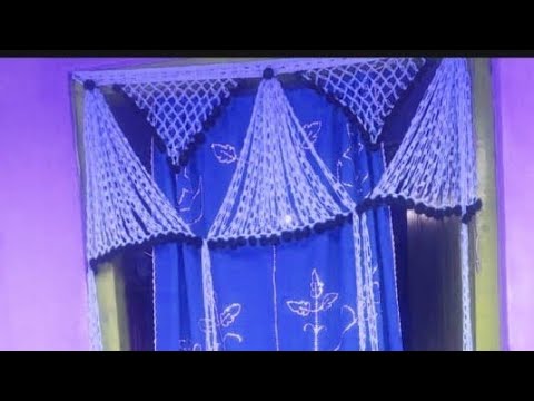 gate parda design| gate hanging| door hanging| toran design| woolen ...