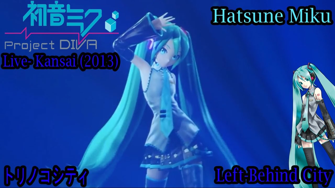 Hatsune Miku Live Party in Kansai 2013- Hatsune Miku- トリノコシティ- Left ...