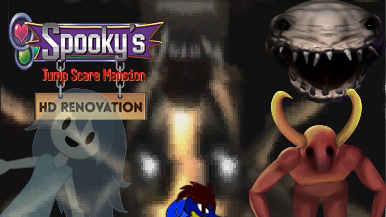 A Alien & a Meat Demon - Spooky's Jump Scare Mansion: HD Renovation ...