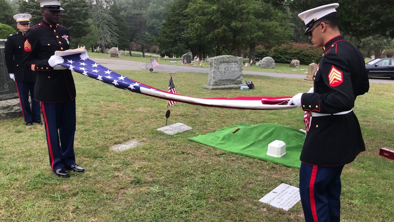 Lt Col USMC William A Stokes laid to rest 9/16/17 - YouTube