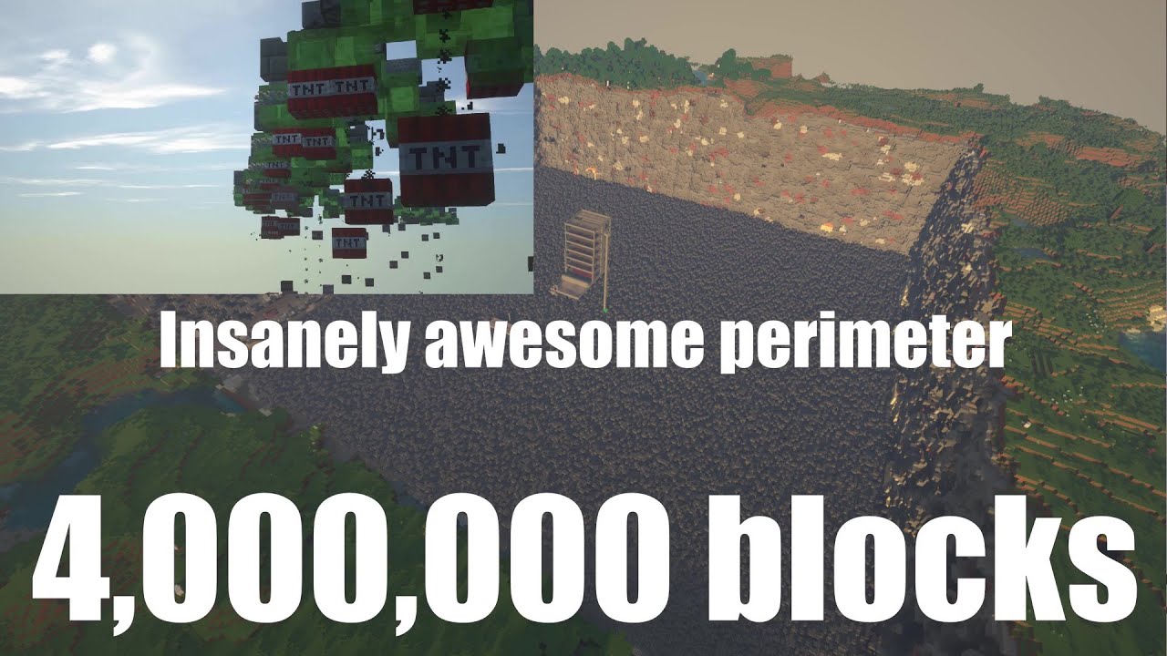 Minecraft perimeter showcase and tutorial - YouTube