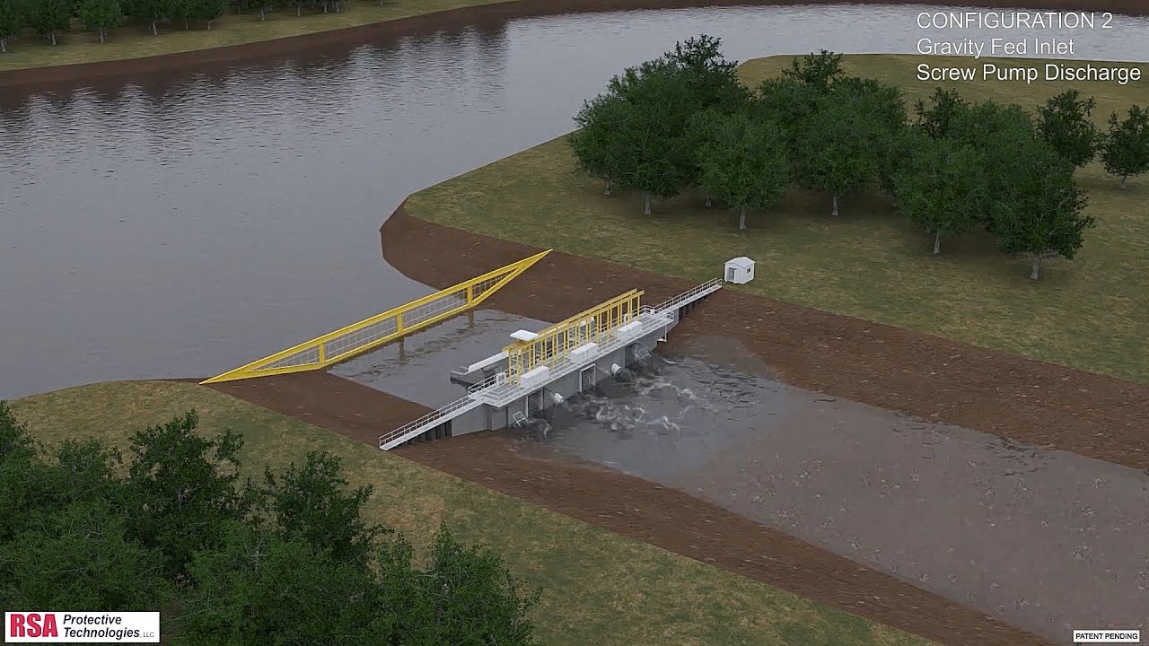 RSA Active Weir Wall with Detention Basin - YouTube