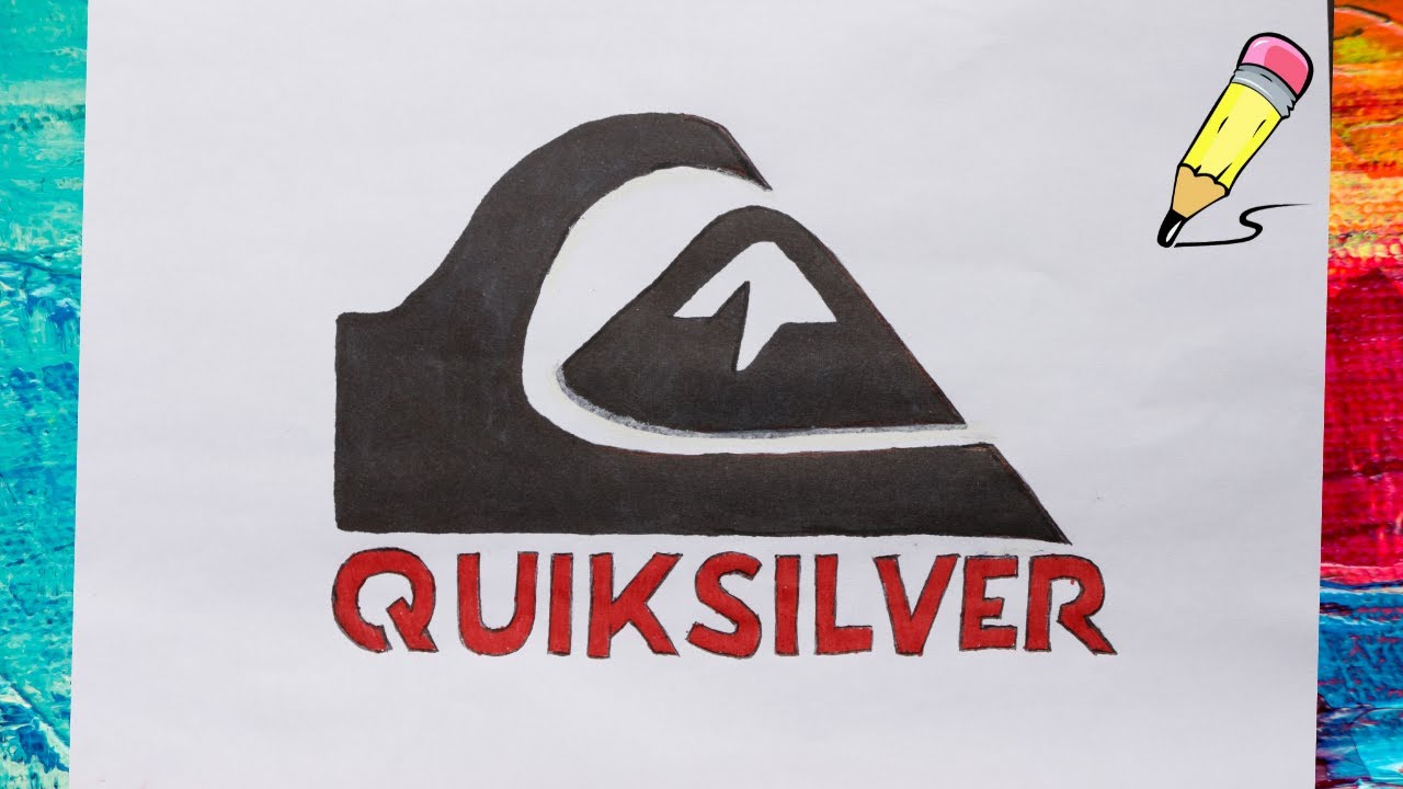 DIBUJADOS//COMO DIBUJAR EL LOGO QUIKSILVER// HOW TO DRAW - YouTube
