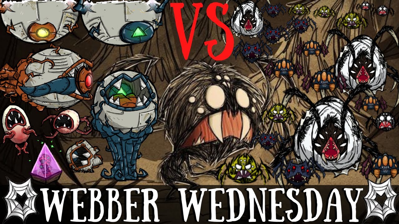 A Spider Army VS The Twins Of Terror! - SECOND BONUS Webber Wednesday ...