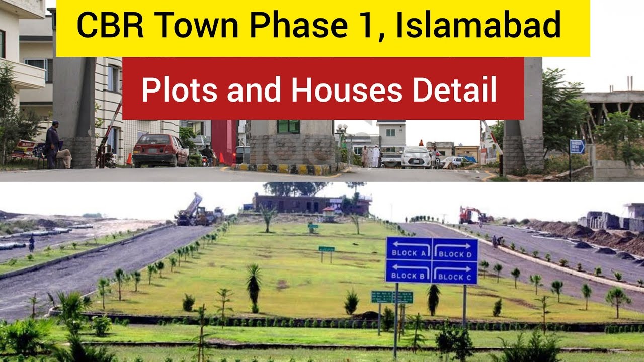CBR Town Phase 1 Islamabad|Plot and Residential House Details|Available ...