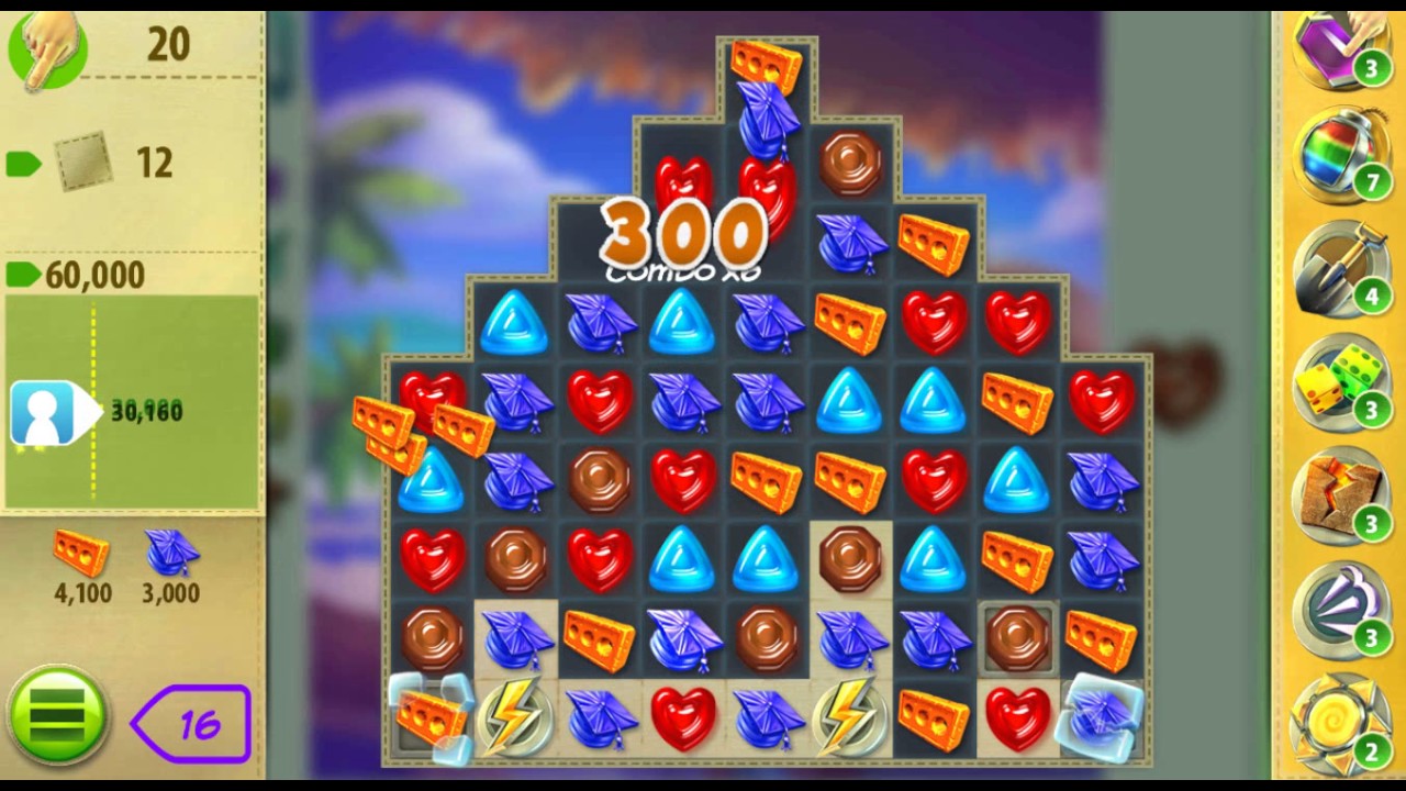 Gummy Drop - Hideaway Bay - Level 16 - YouTube