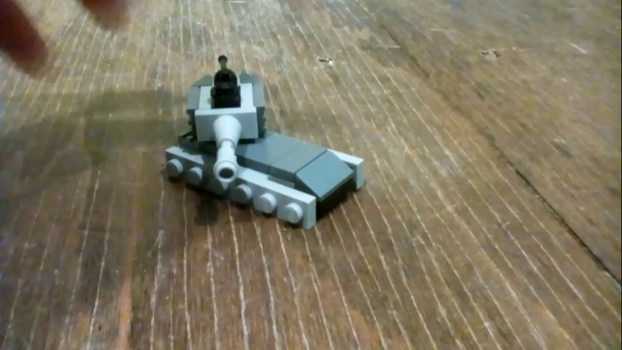 how to make a mini lego AMX 12 T - YouTube