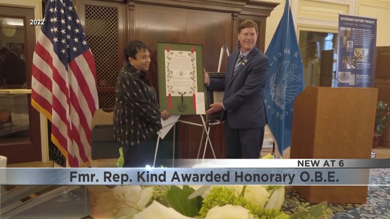 Former Rep. Ron Kind now honorary officer of British Empire - YouTube