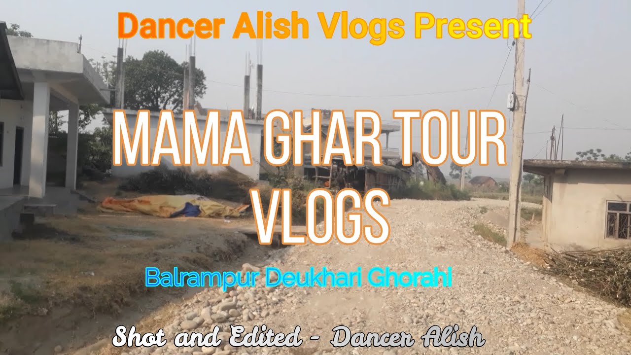 Mama Ghar - Tour And Vlog l Ghar Ko Puja l Dancer Alish Vlogs l ...