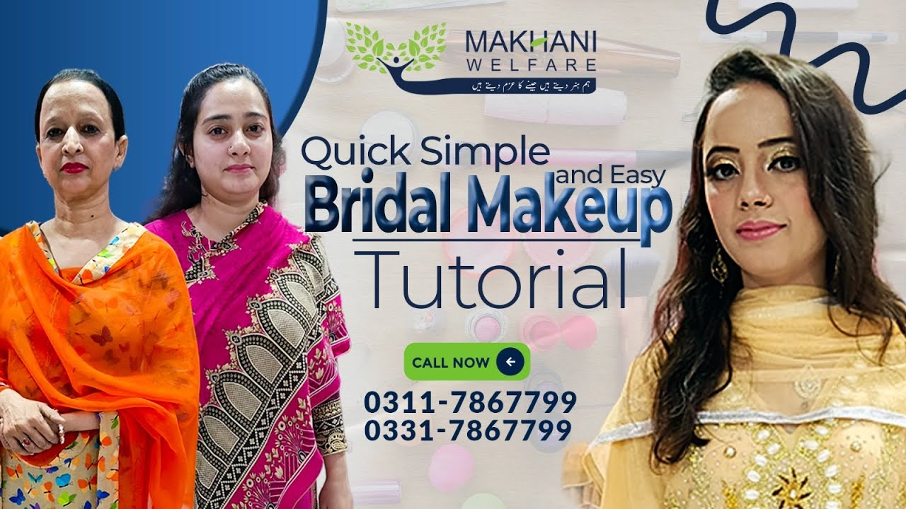 Model Makeup Tutorial Step By Step | Makeup Classes | Makhani Welfare ...