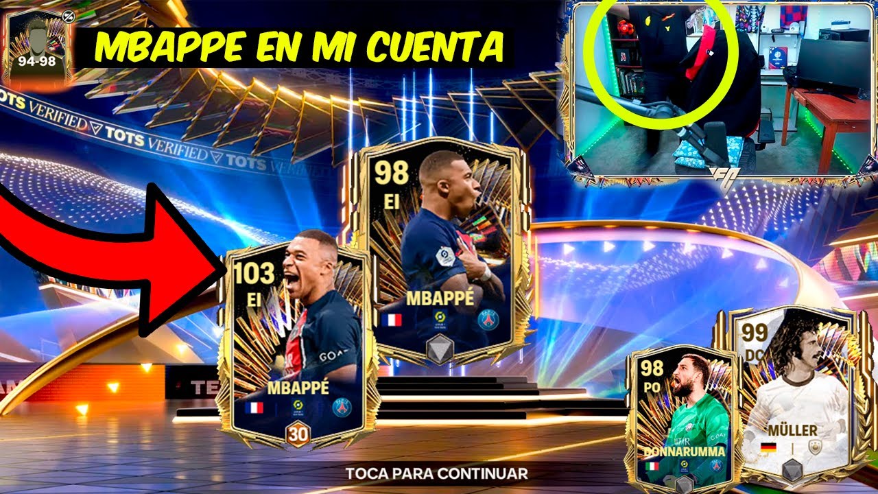 😍 Me Sale Mbappe Tots En Este Pack Opening Del Team Of The Season 2024