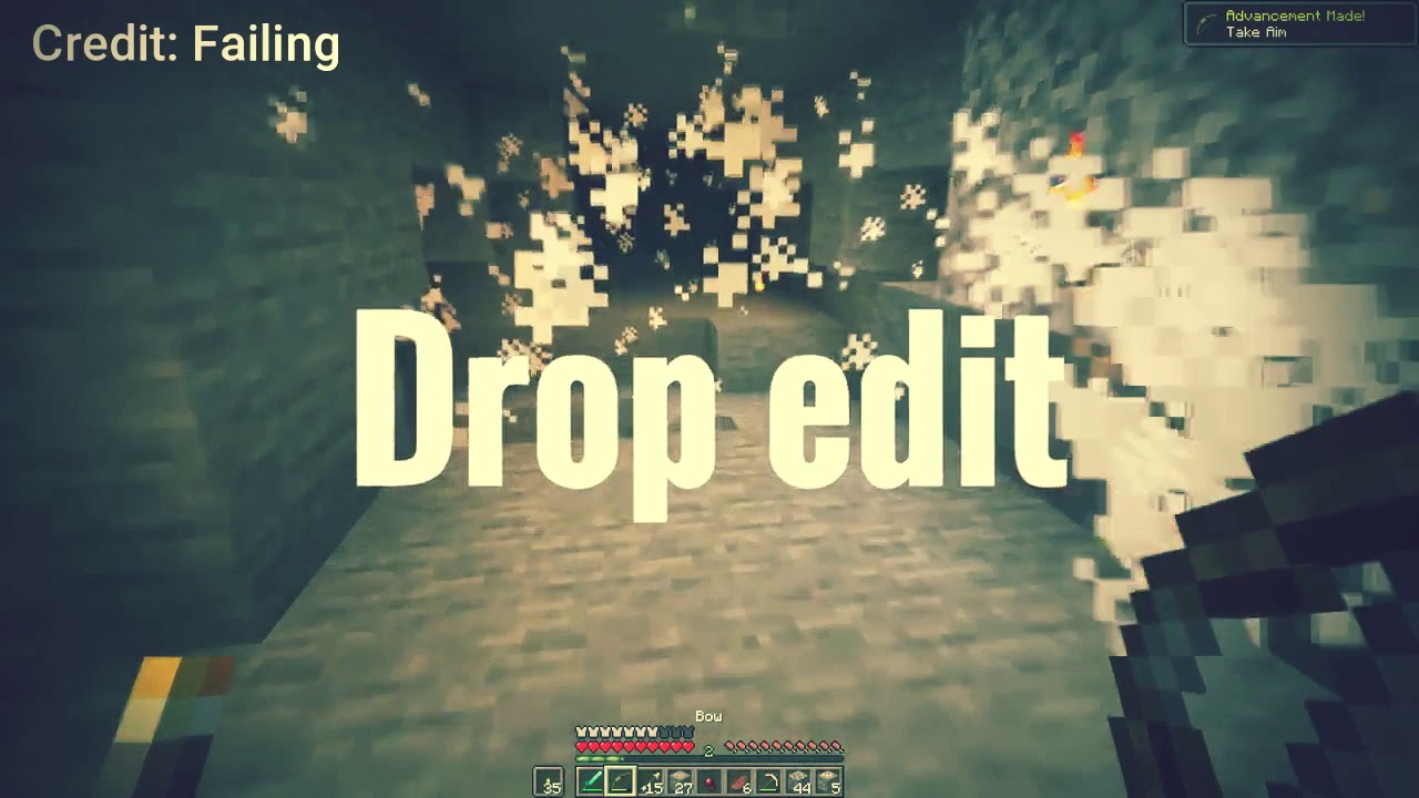 Minecraft Drop Edit Compilation (60FPS) - YouTube