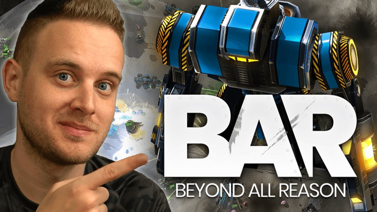 NEW RTS Game - Beyond All Reason 8v8 Gameplay LIVE - YouTube