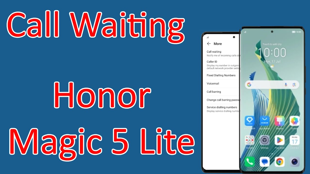 Call Waiting | Honor Magic 5 Lite - YouTube