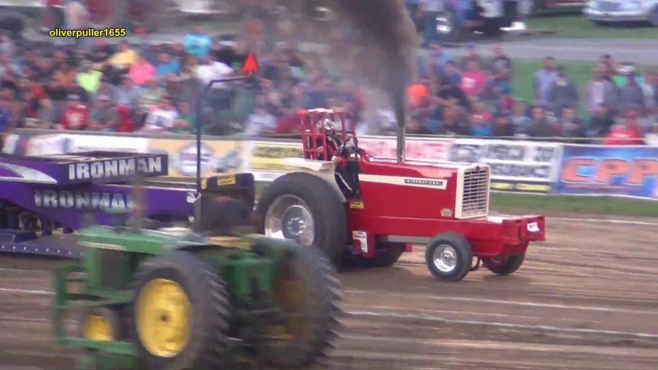 2016 Canfield Fair FPP Classic Super Stock Tractor Pull - YouTube