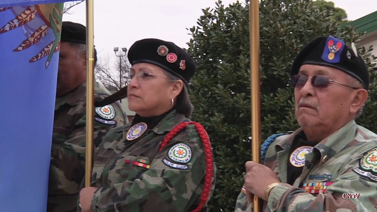 Cherokee Nation Color Guard - YouTube