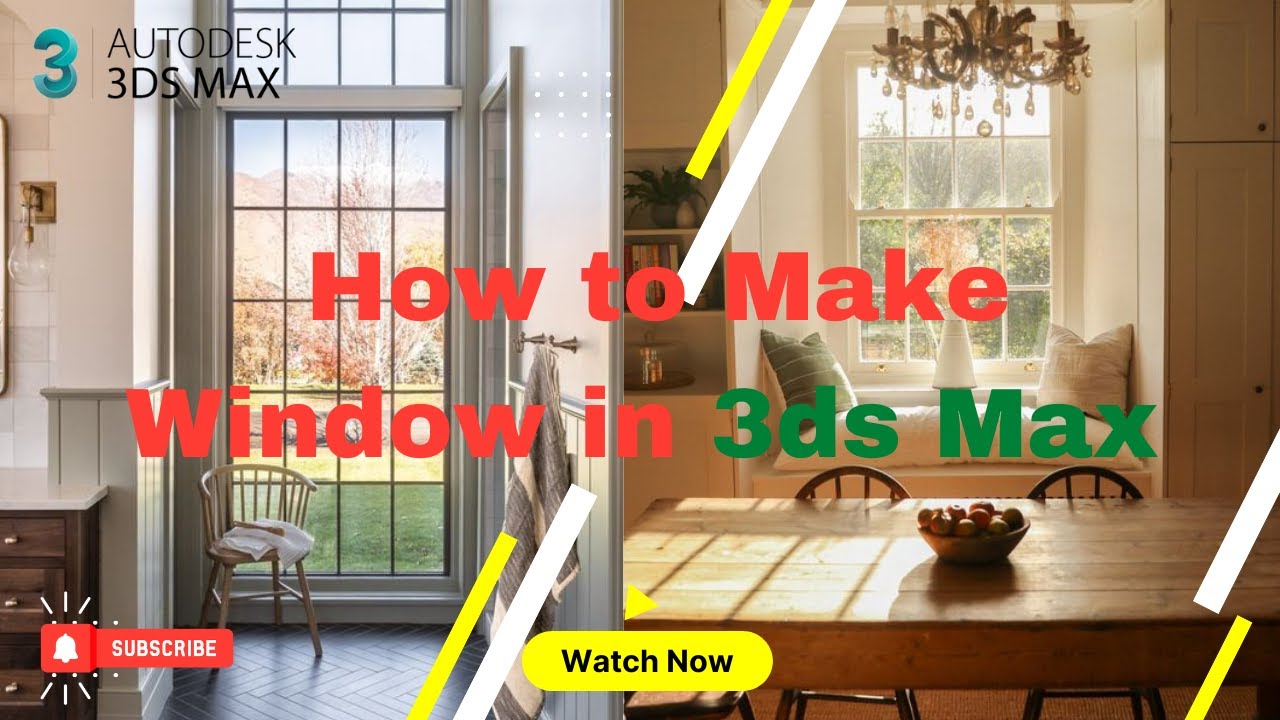 How to do Modeling in 3ds Max - How to Make Window in 3ds Max #shortvideo #shorts - YouTube