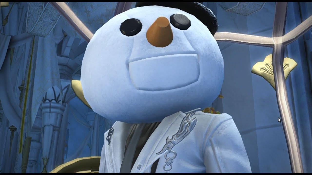FFXIV Ceremony of Eternal Bonding - Marrying a Snowman - Platinum Tier ...
