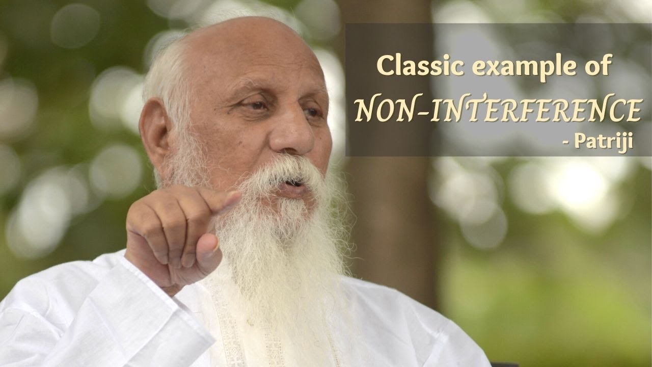 Classic Example of NON INTERFERENCE by Patriji - YouTube